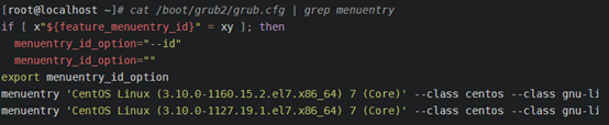 redhat¢os系统相关设置_grub2-editenv list-CSDN博客