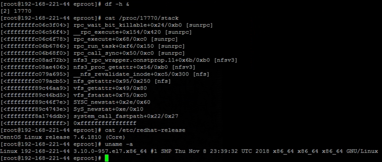 centos7.6系统nfs客户端访问nfs服务端阻塞问题_centos7.6的内核bug导致的-CSDN博客